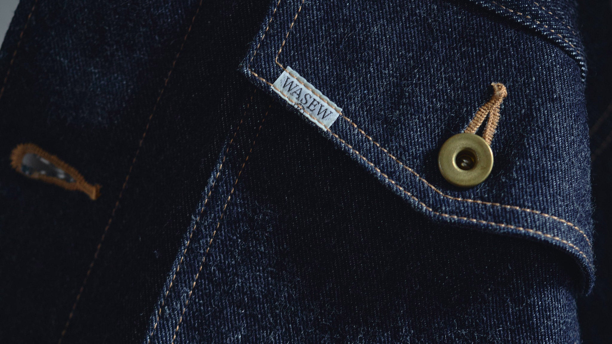 The denim jacket in Japanese indigo blue from Okayama – WASEW GLOBAL ...